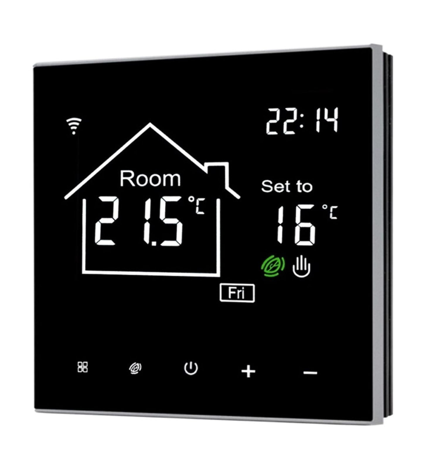 Tuya Smart Thermostat, LCD Display Touch Screen For Electric Floor ...