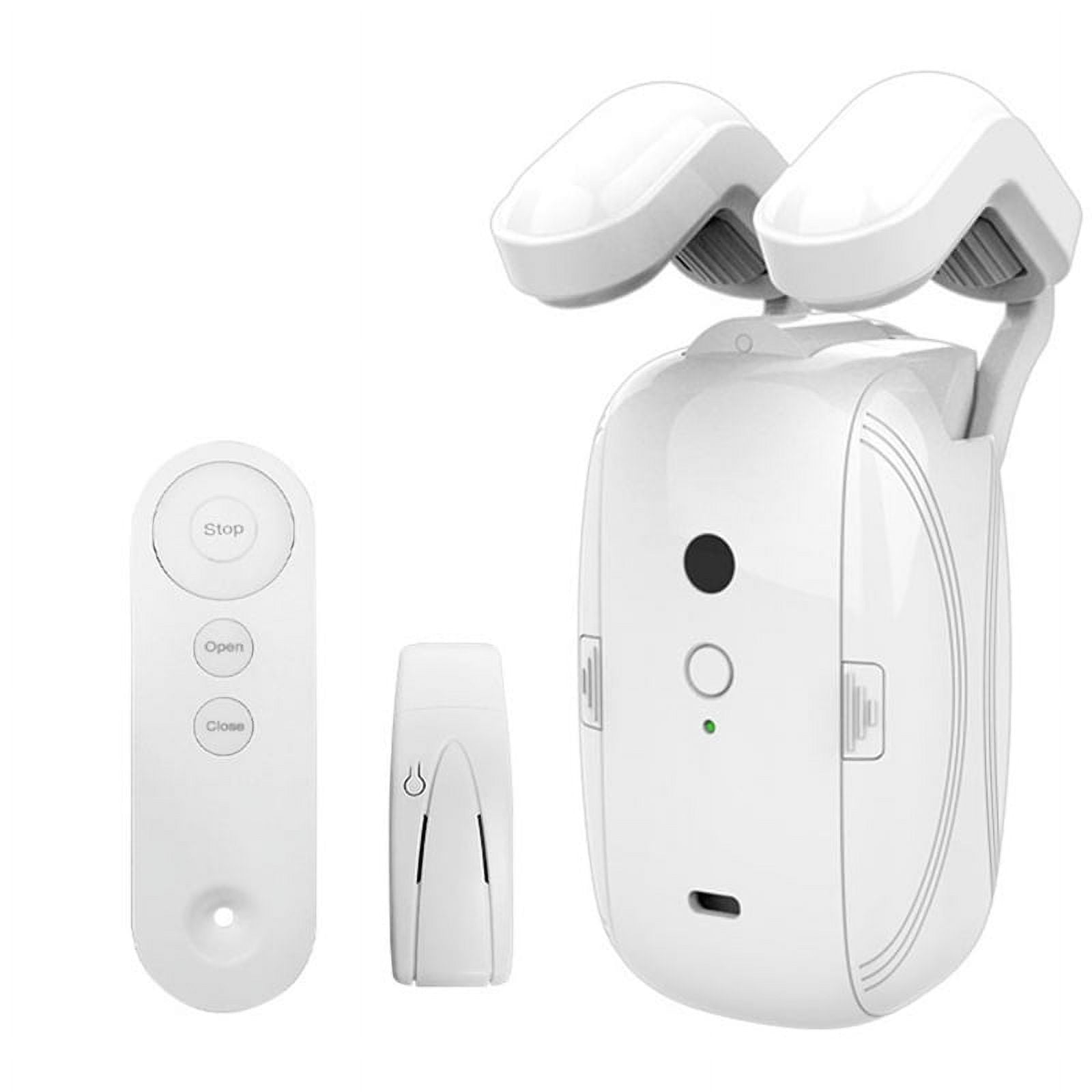 Tuya Smart WIFI Automatic Curtain Opener+Remote Roman Rod Curtains ...