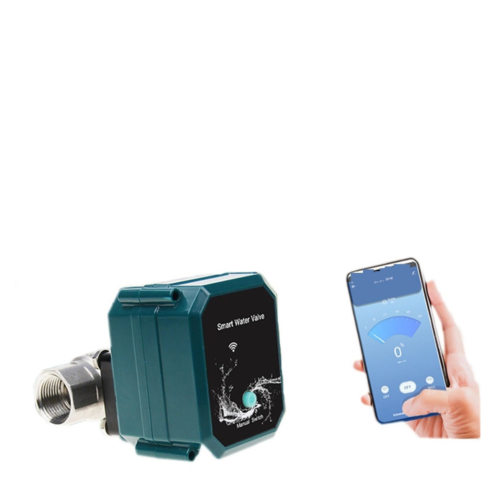 Tuya Smart Water Ball Valve Timing Water Volume Adjustment Smart Switch ...