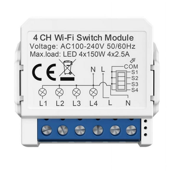 Shop 4-Way Smart Switches for Home Automation and Wireless Control