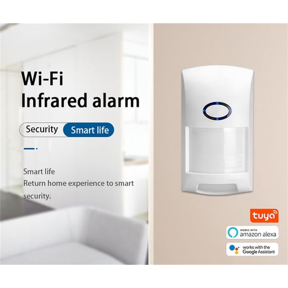 Tuya Smart WiFi PIR Motion Sensor, Infrared Detector Human Body ...