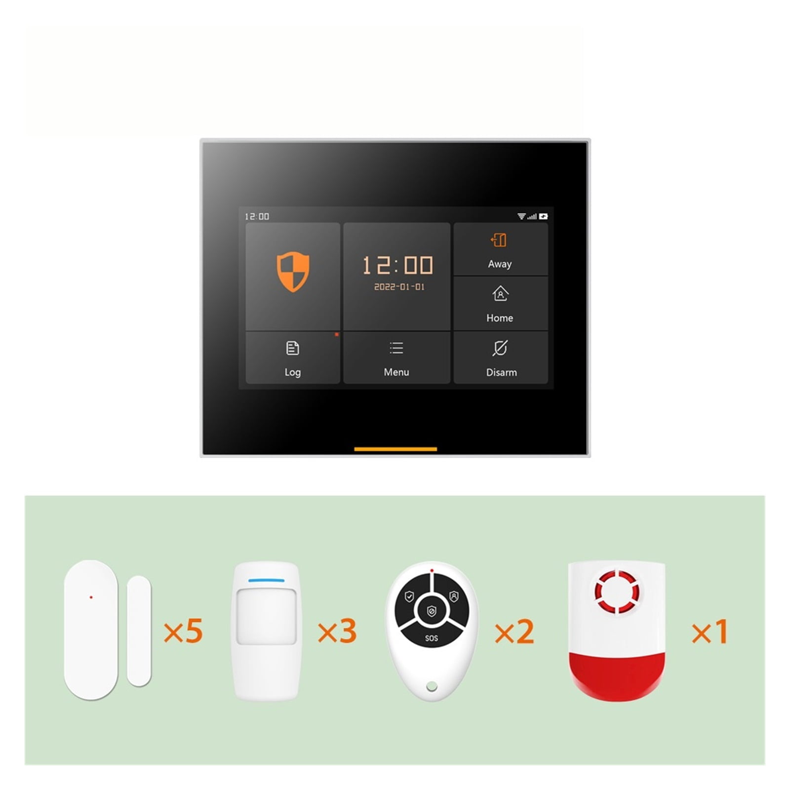 Tuya Smart Wireless GSM Home Security Alarm System With Outdoor Solar ...