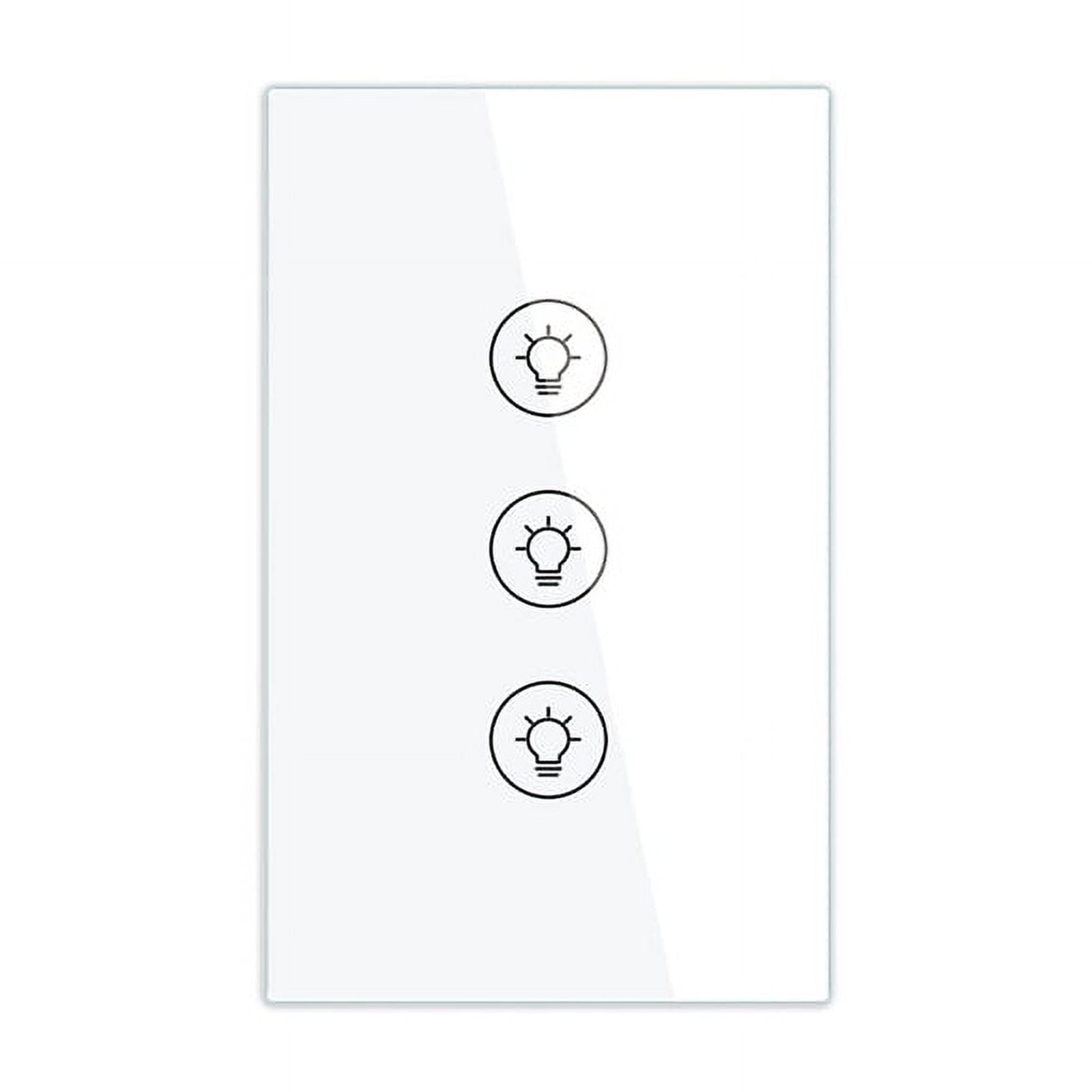 Tuya Smart ZigBee Multi-Gang Light Dimmer Switch Control Smart Tuya APP ...