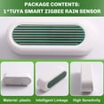 Tuya Smart Zigbee Rain Sensor IP65 Waterproof Rain Detection Water Leak ...