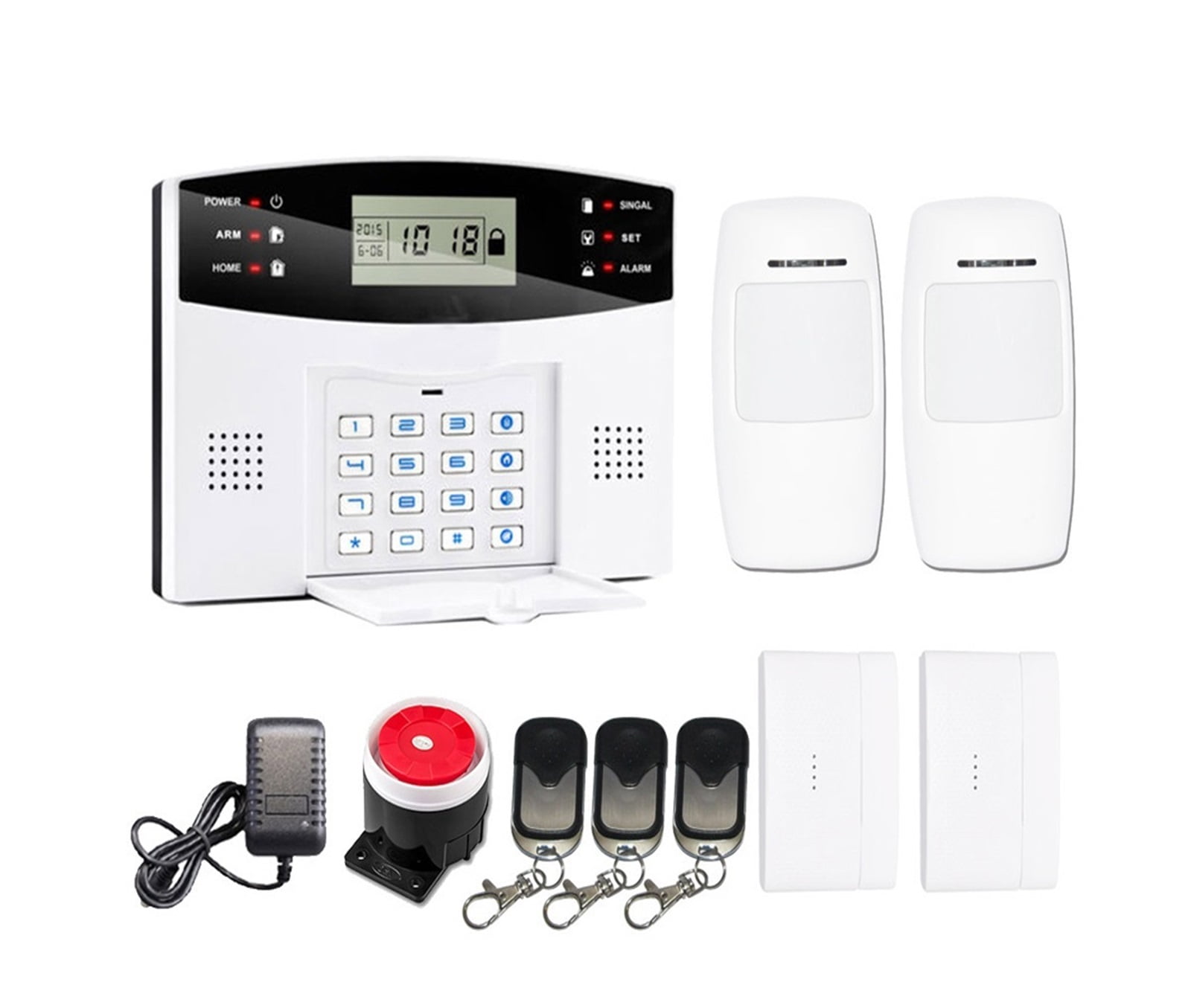 Tuya Smart lifeAPP Control Wireless Home Security Wifi GSM Alarm System ...