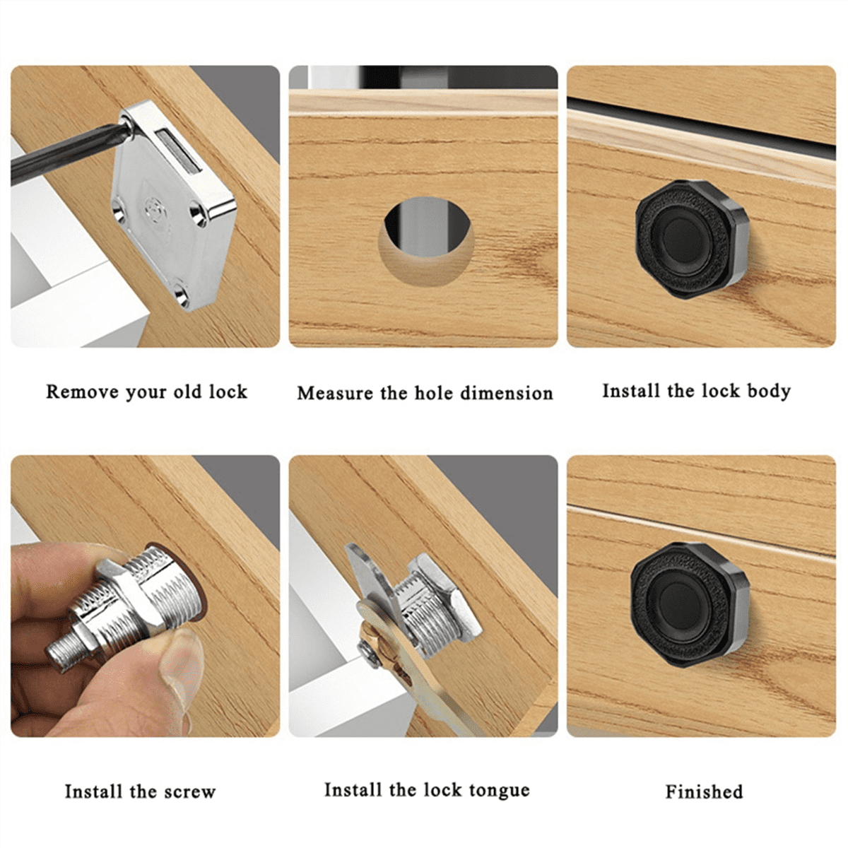 Tuya SmartLife APP Remote Control Smart Fingerprint Cabinet Drawer ...