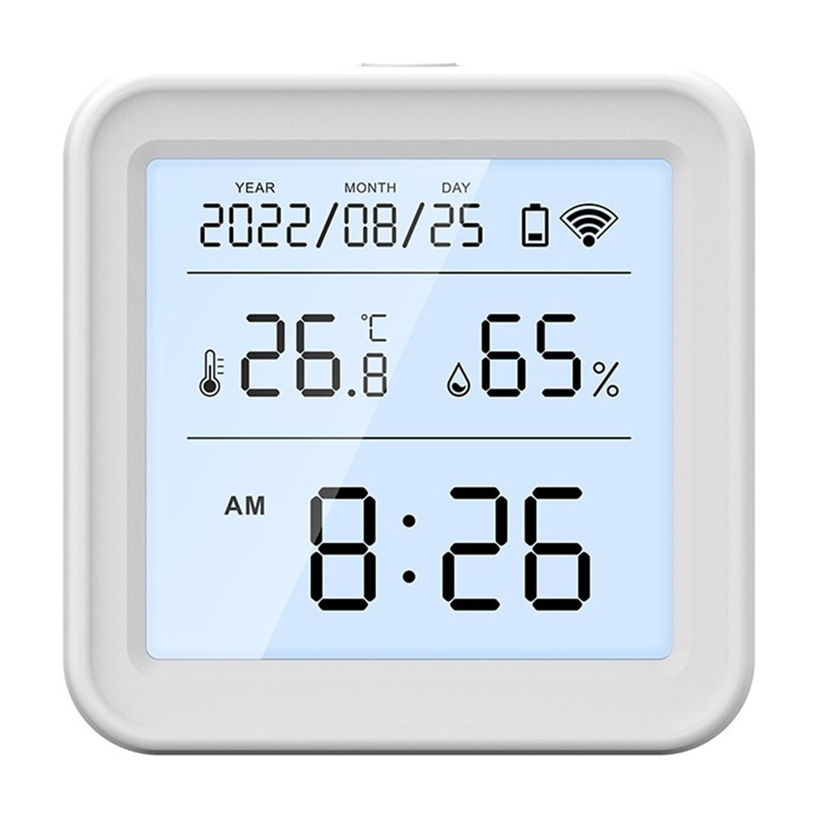 Tuya Temperature Humidity Sensor Indoor Hygrometer Thermometer Detector ...