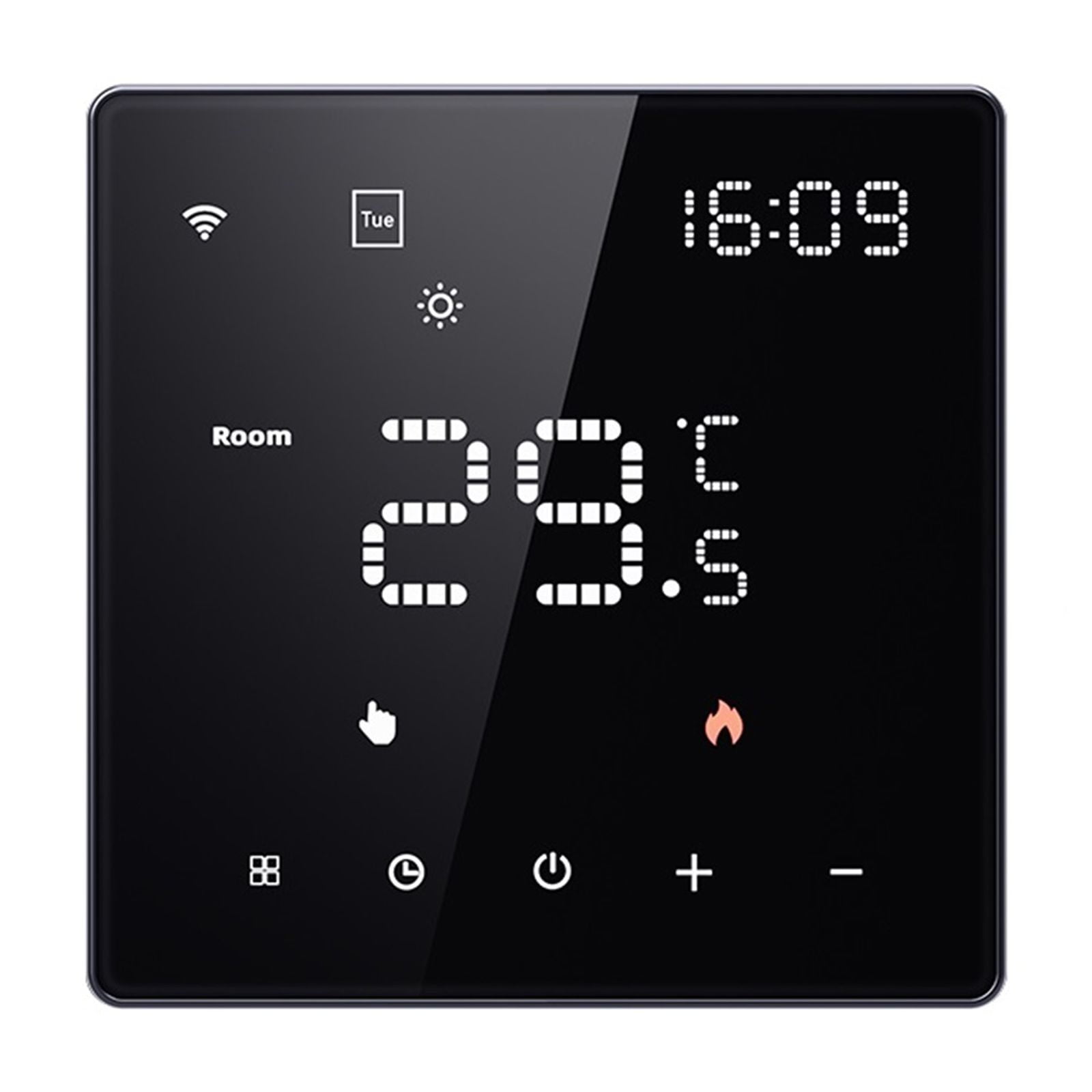 Tuya Thermostat 16A Electric Smart Gas Boiler Smart Temperature ...