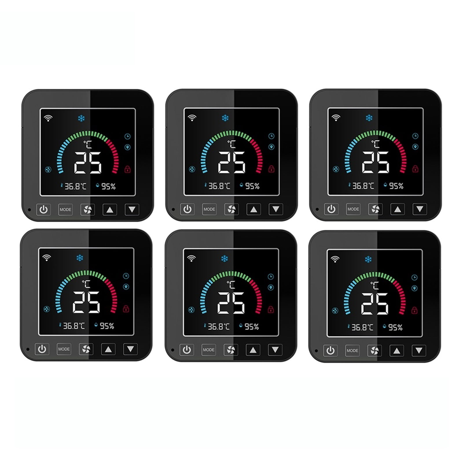 Tuya Thermostat, Air Conditioner Temperature Humidity Infrared ...