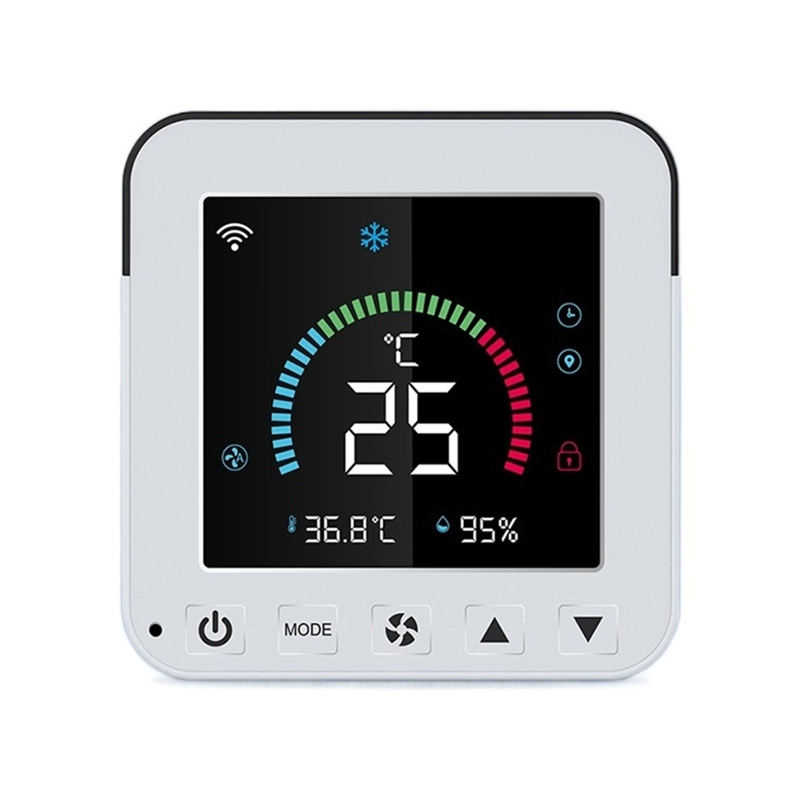 Tuya Thermostat, Air Conditioner Temperature Humidity Infrared ...
