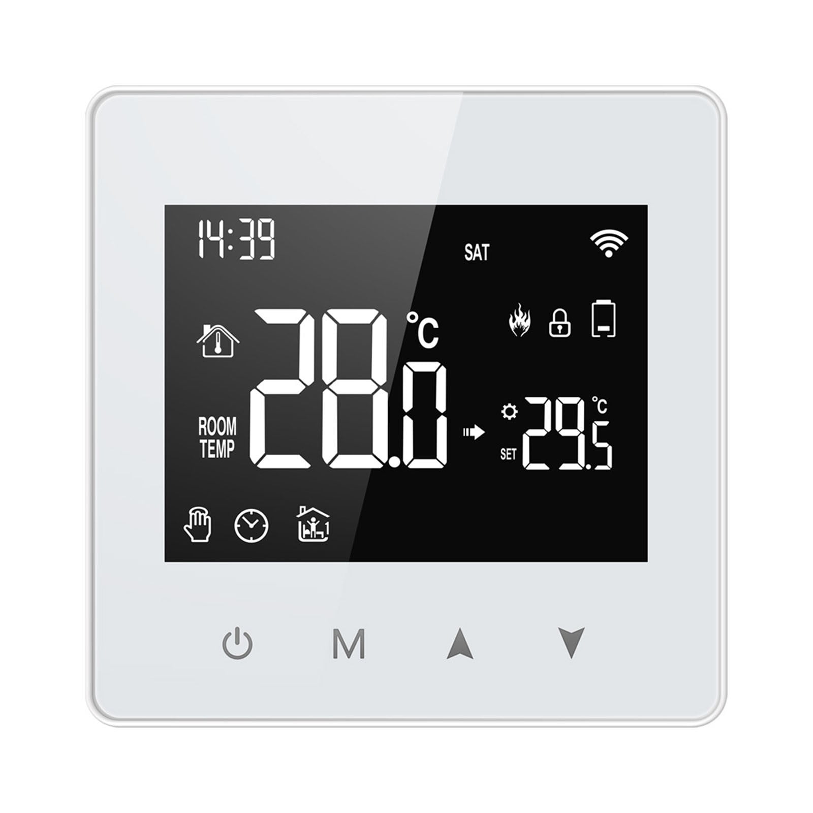 Tuya Thermostat Powered By Battery Home Powered Temperature Controller ...