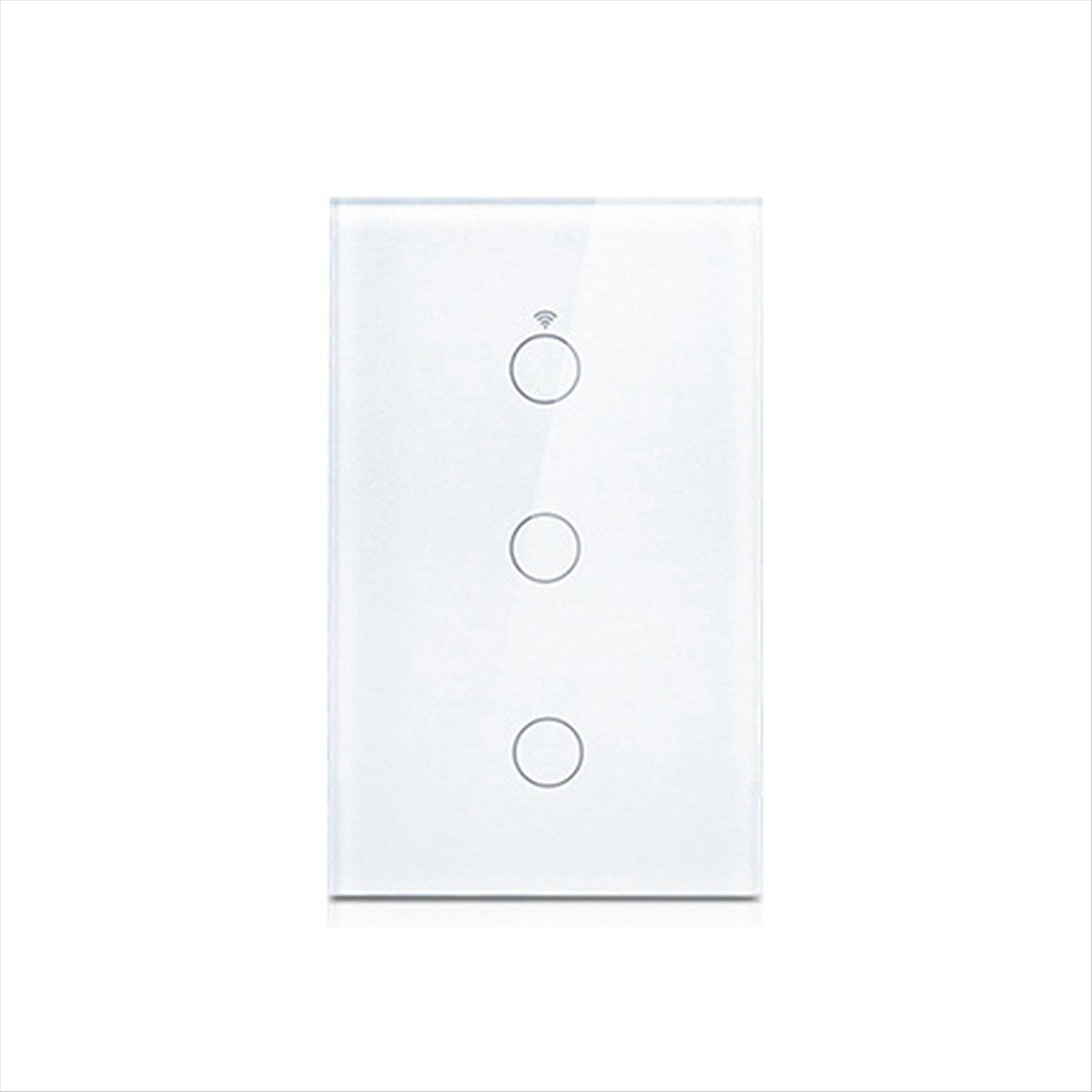 Tuya US Plug WiFi Smart Wall Switch 3 Gang No Neutral Wire Touch Sensor ...