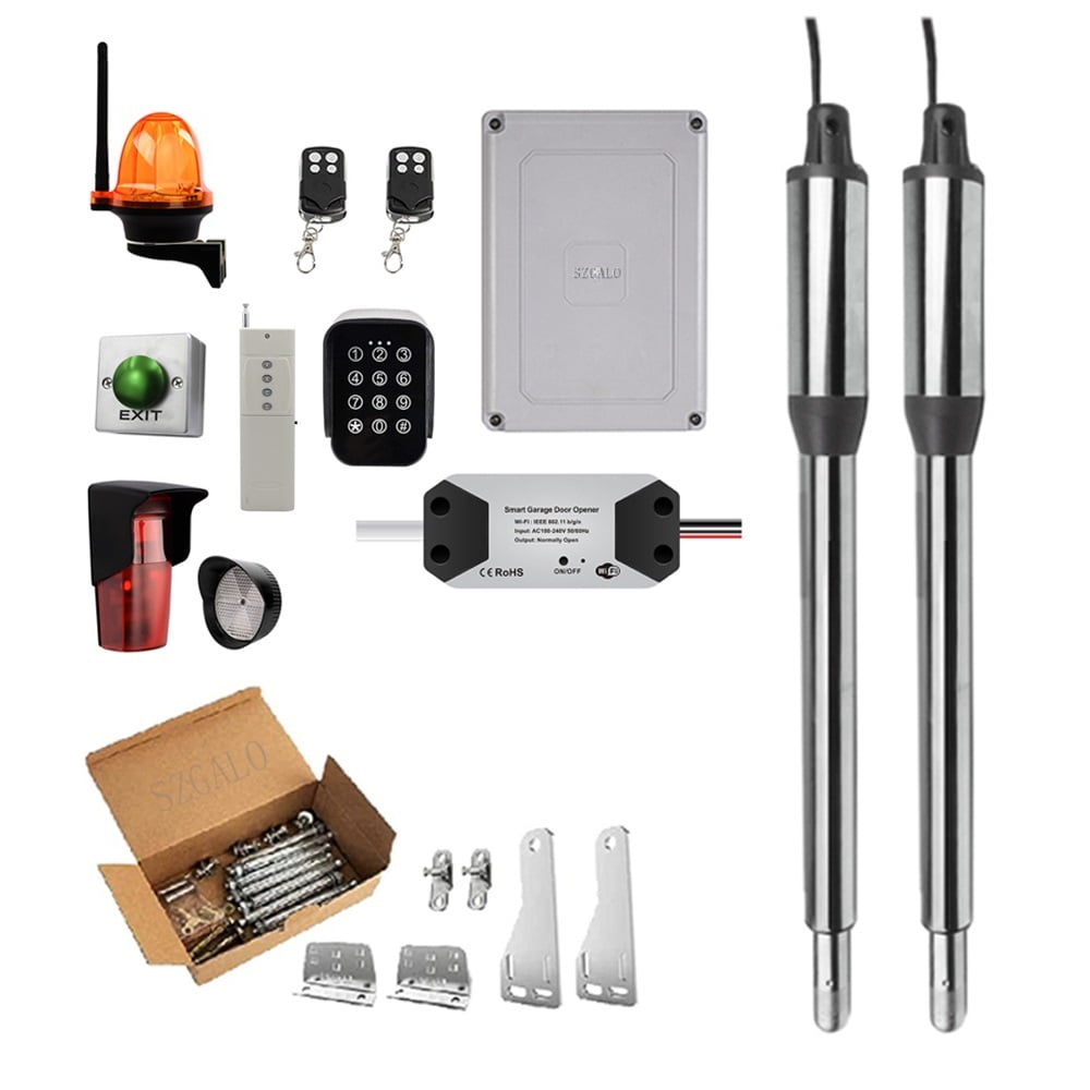 Tuya WIFI Automatic Gate Opener Home Farm Villa Swing Gate For Long Or ...