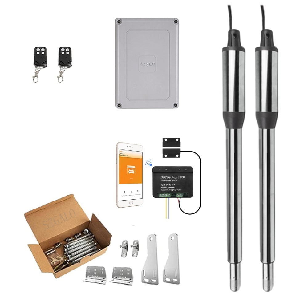 Tuya WIFI Automatic Gate Opener Home Farm Villa Swing Gate For Long Or ...