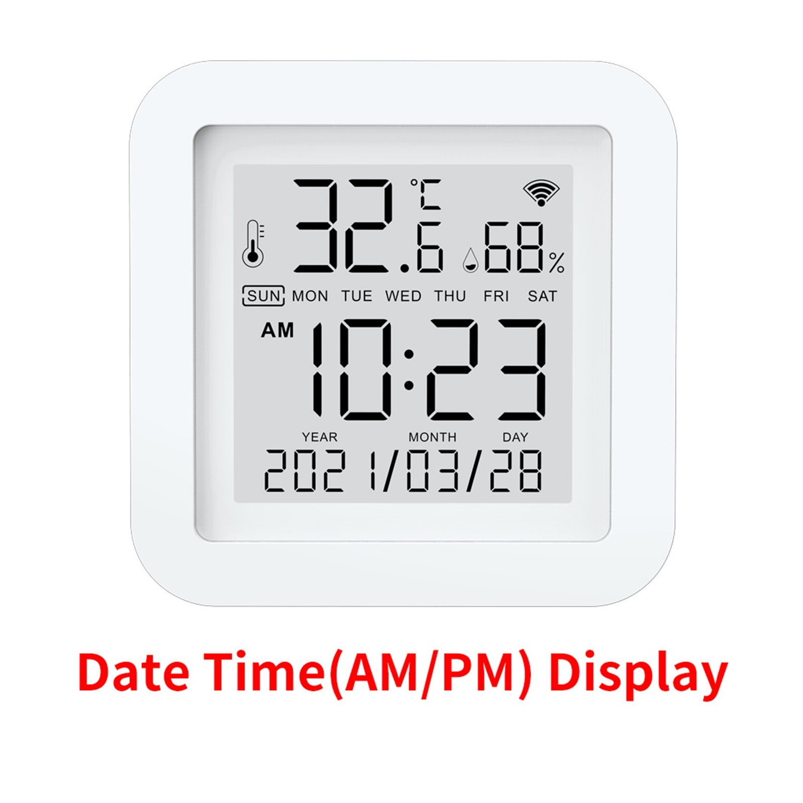 Tuya WIFI Temperature Humidity Sensor For Smart Home Automation Remote ...