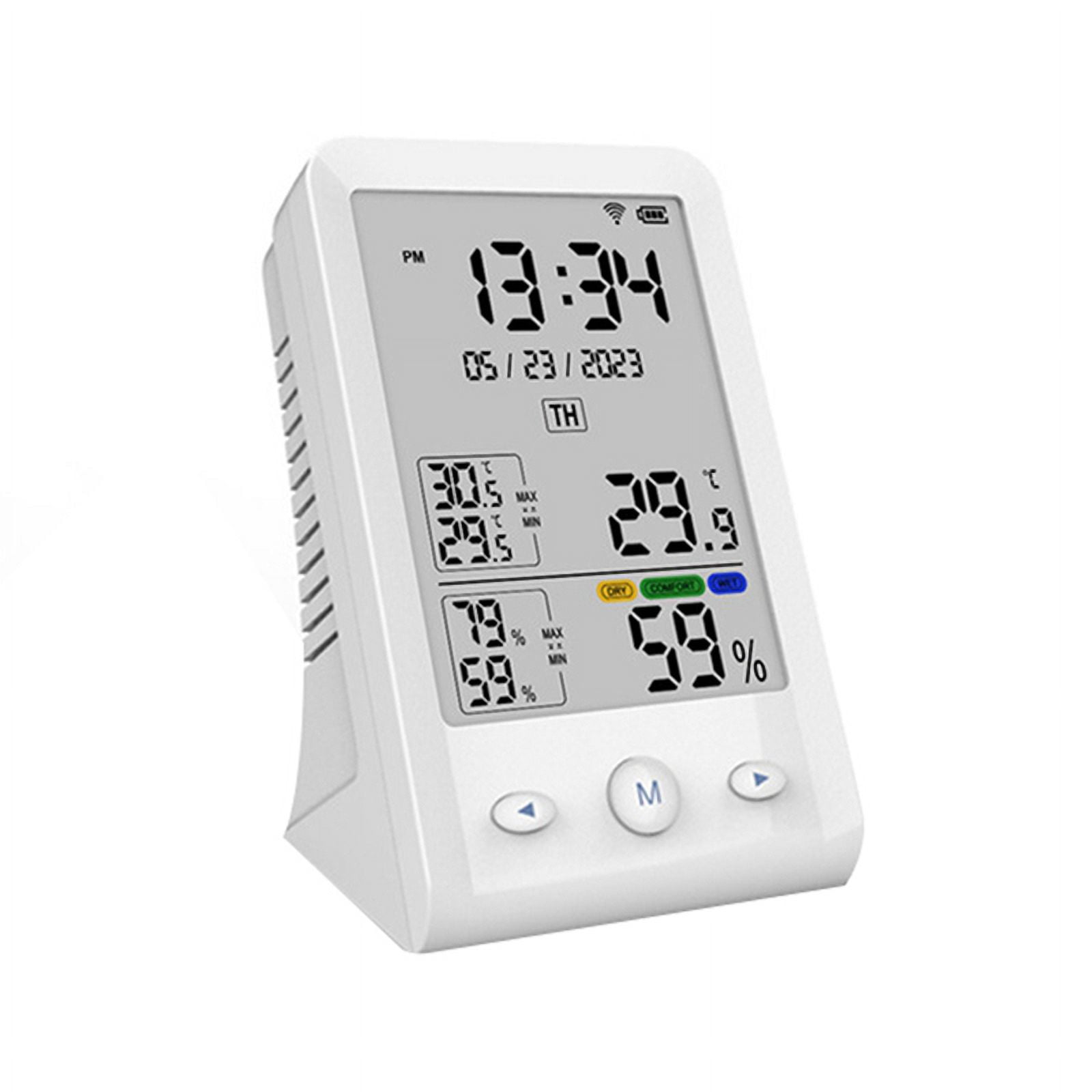 Tuya WIFI Temperature Humidity Sensor Hygrometer Thermometer Smart Home ...