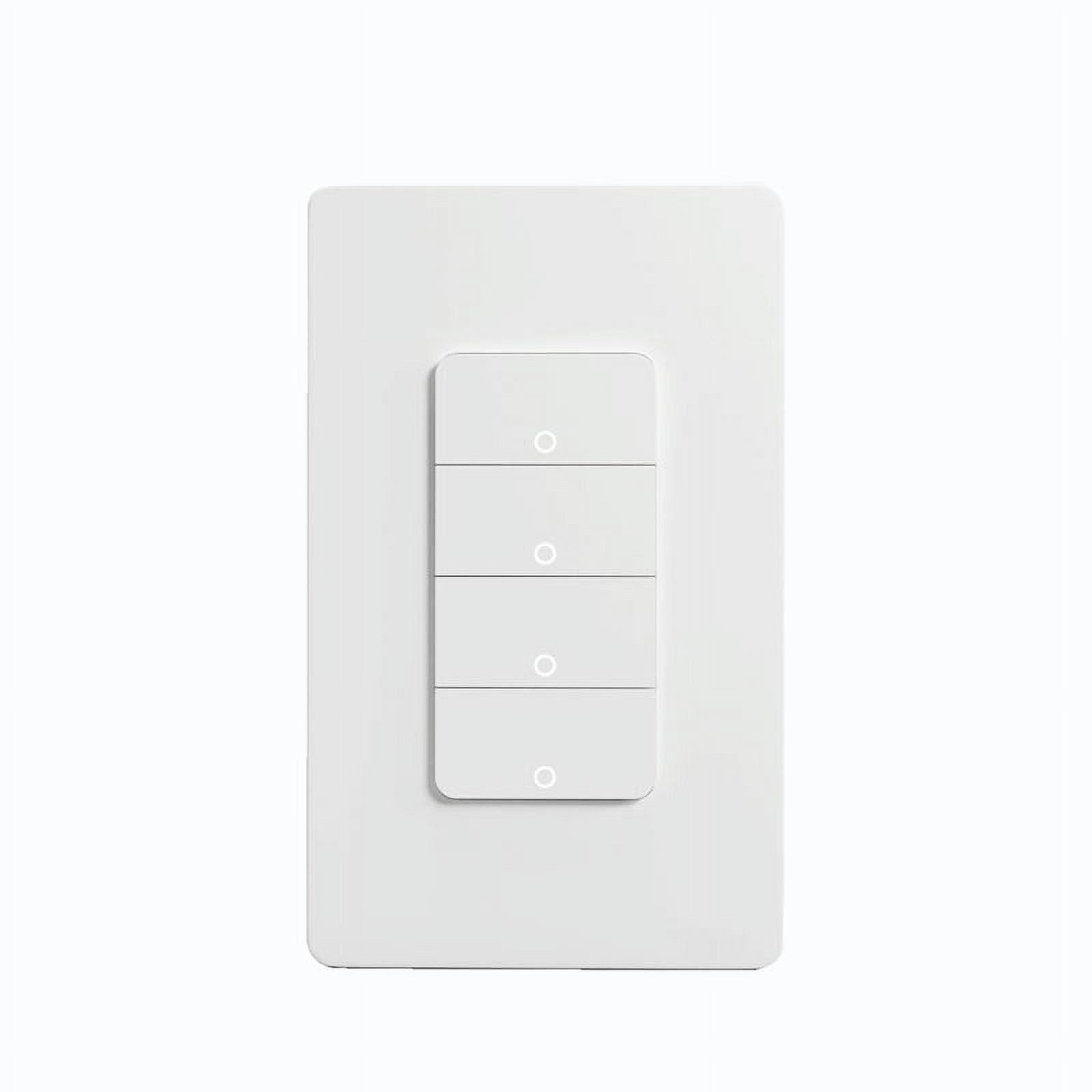Tuya Wi-Fi Smart Light Switch US Single Pole Push Button Wall Switch ...