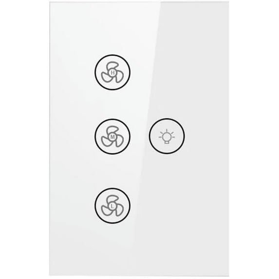 **Tuya WiFi Ceiling Fan Light Smart Switch, Touch Control Interruptor ...
