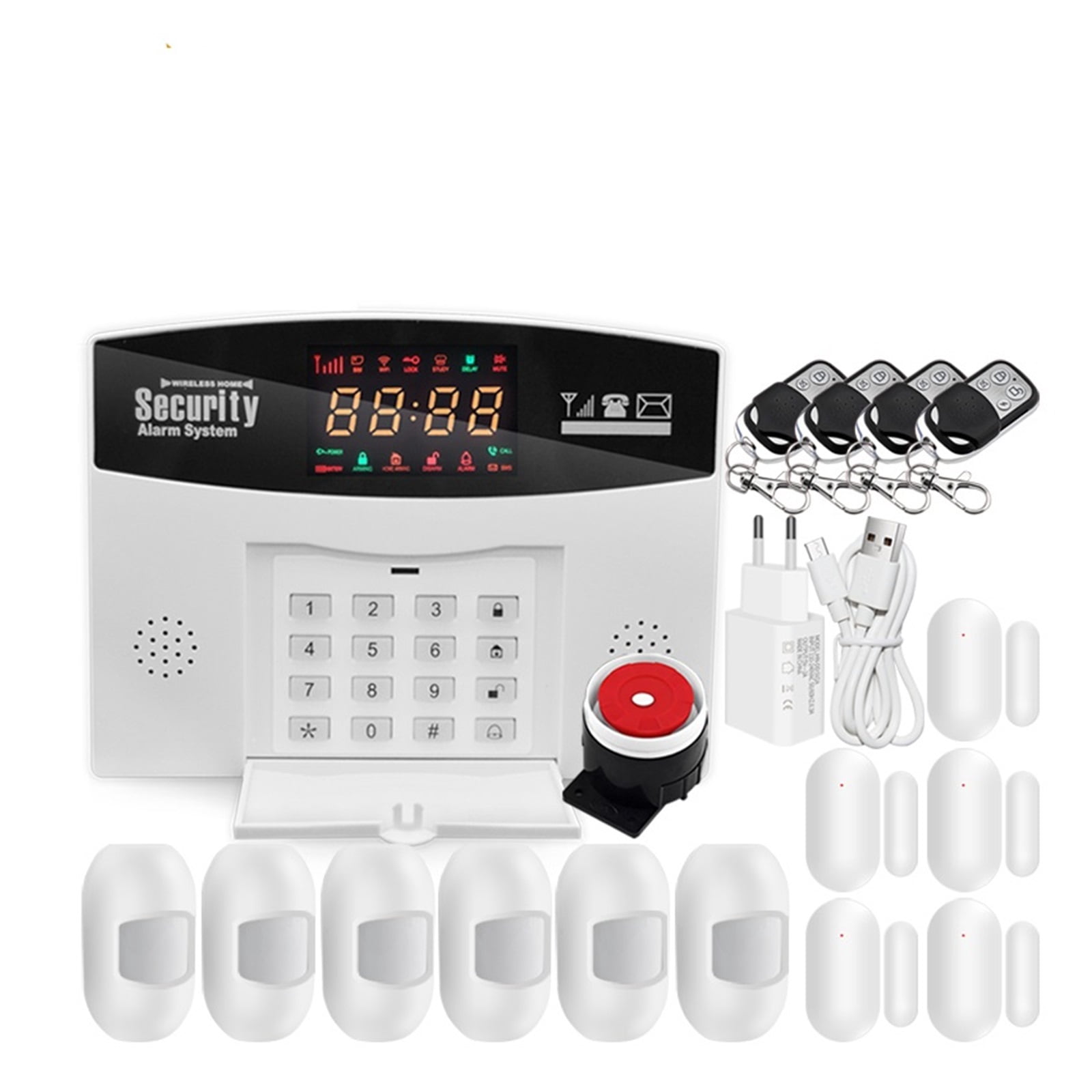 Tuya WiFi GSM Alarm System Home Burglar Security Alarm Tuyasmart ...