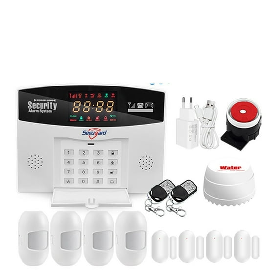 Tuya WiFi GSM Alarm System Wireless Smart Home Burglar Security Alarm ...