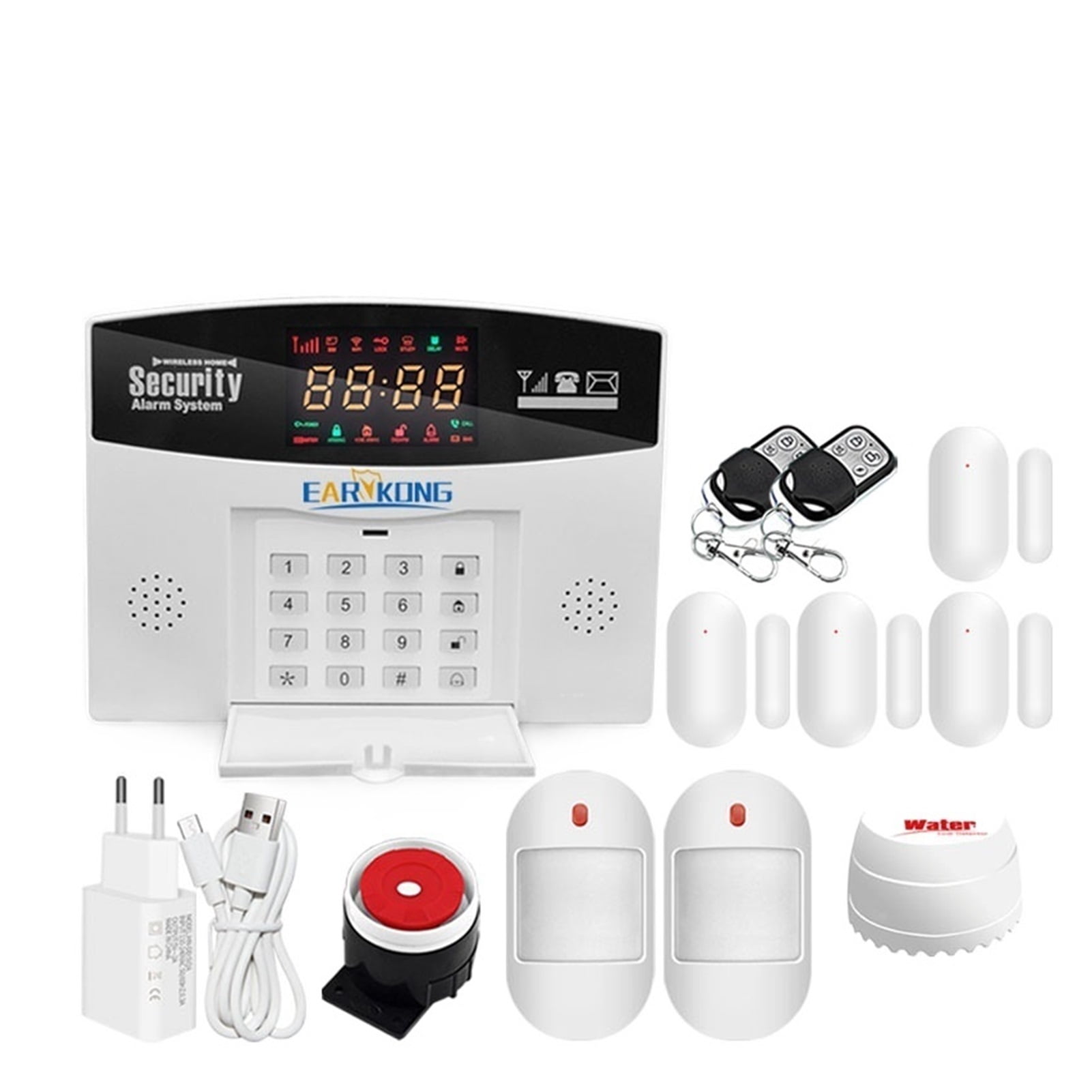 Tuya WiFi Home Burglar Alarm System Smart GSM Security Alarm 8 ...