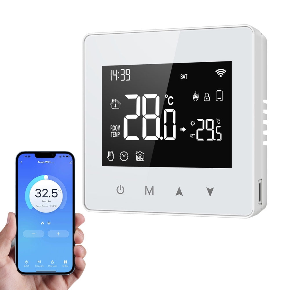Tuya WiFi Intelligent Constant Temperature Controller LED Display ...