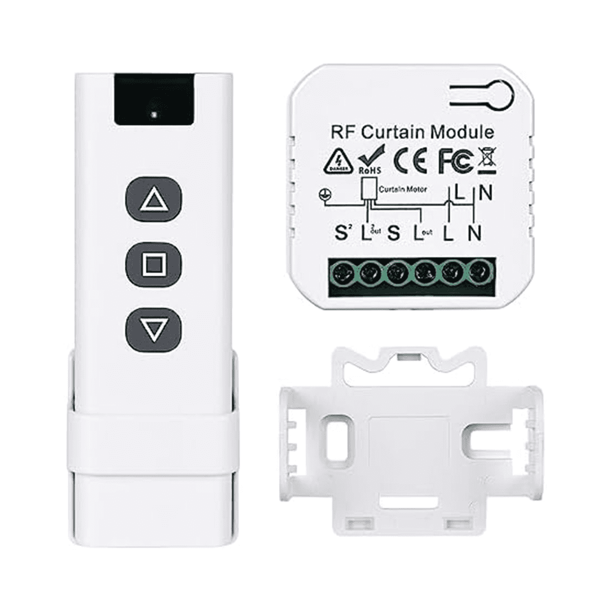 Tuya WiFi Smart Curtain Switch Controllers Roller Blinds Shutter Motor ...