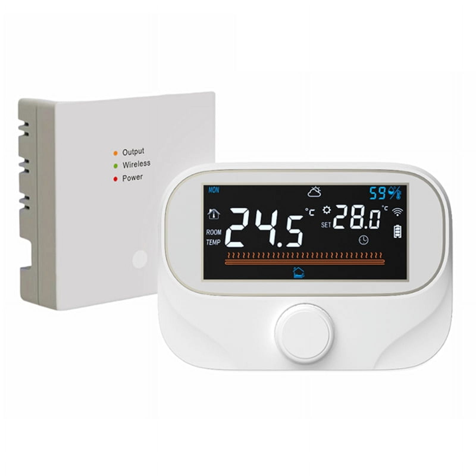 Tuya WiFi Smart Home Wireless Thermostat Battery Gas Boiler Water ...