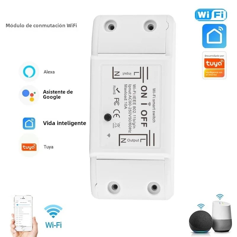 Tuya WiFi Smart Switch, Universal Wireless Controller with Timer and ...