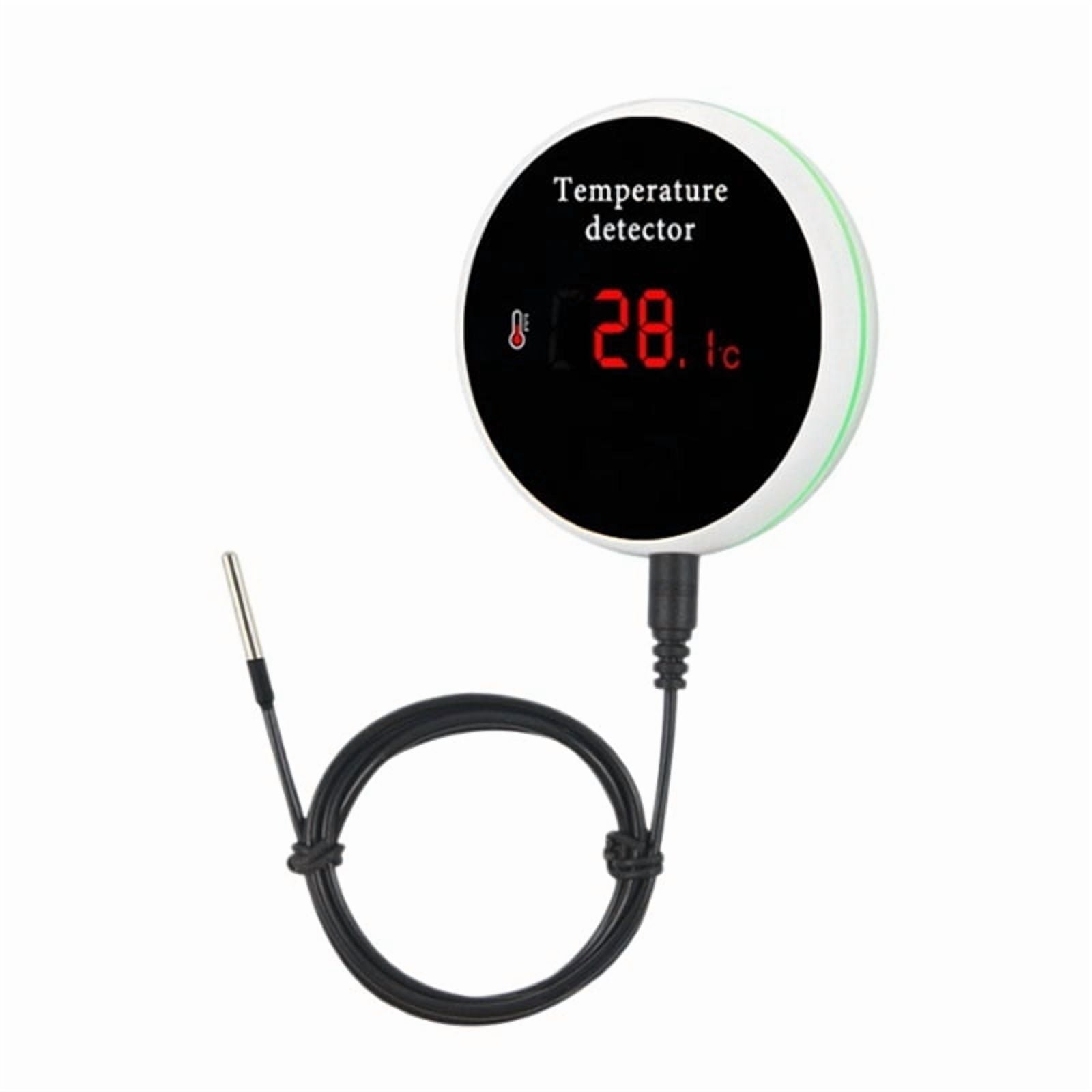 Tuya WiFi Temperature Sensor External Probe Remote Monitor US Plug ...