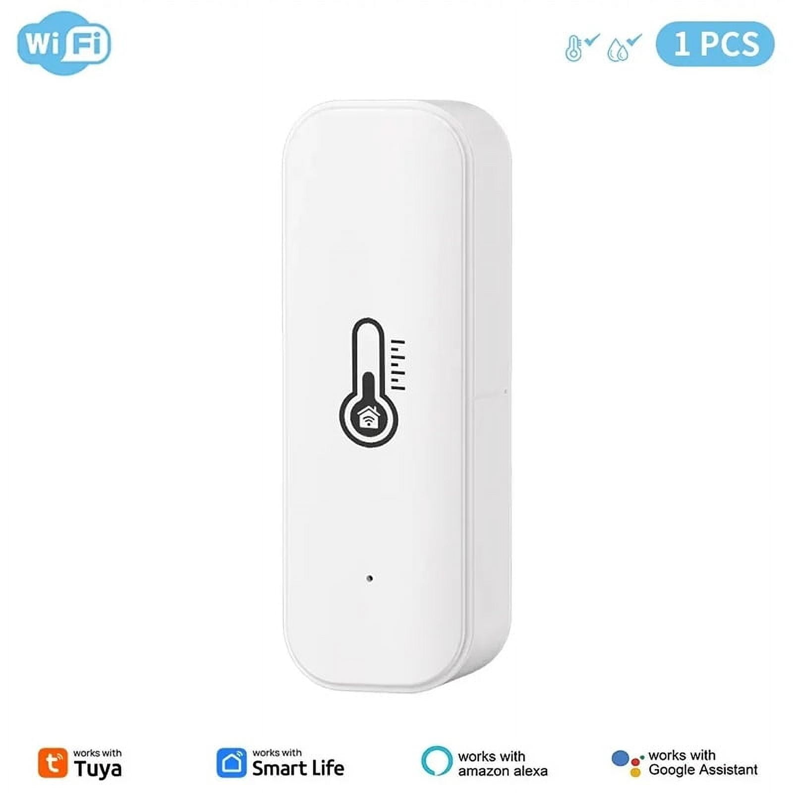 Tuya WiFi Temperature and Humidity Sensor Smart Home Thermometer ...