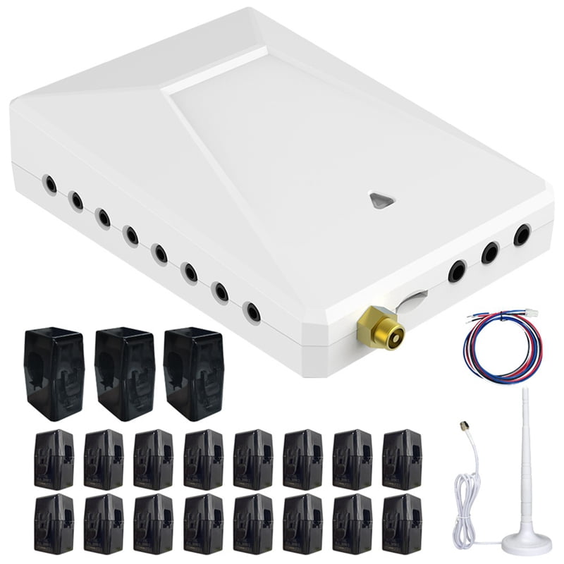 Tuya Wifi 200A 3 Phase 4 Wire Energy Monitor with 50A Circuit Level ...