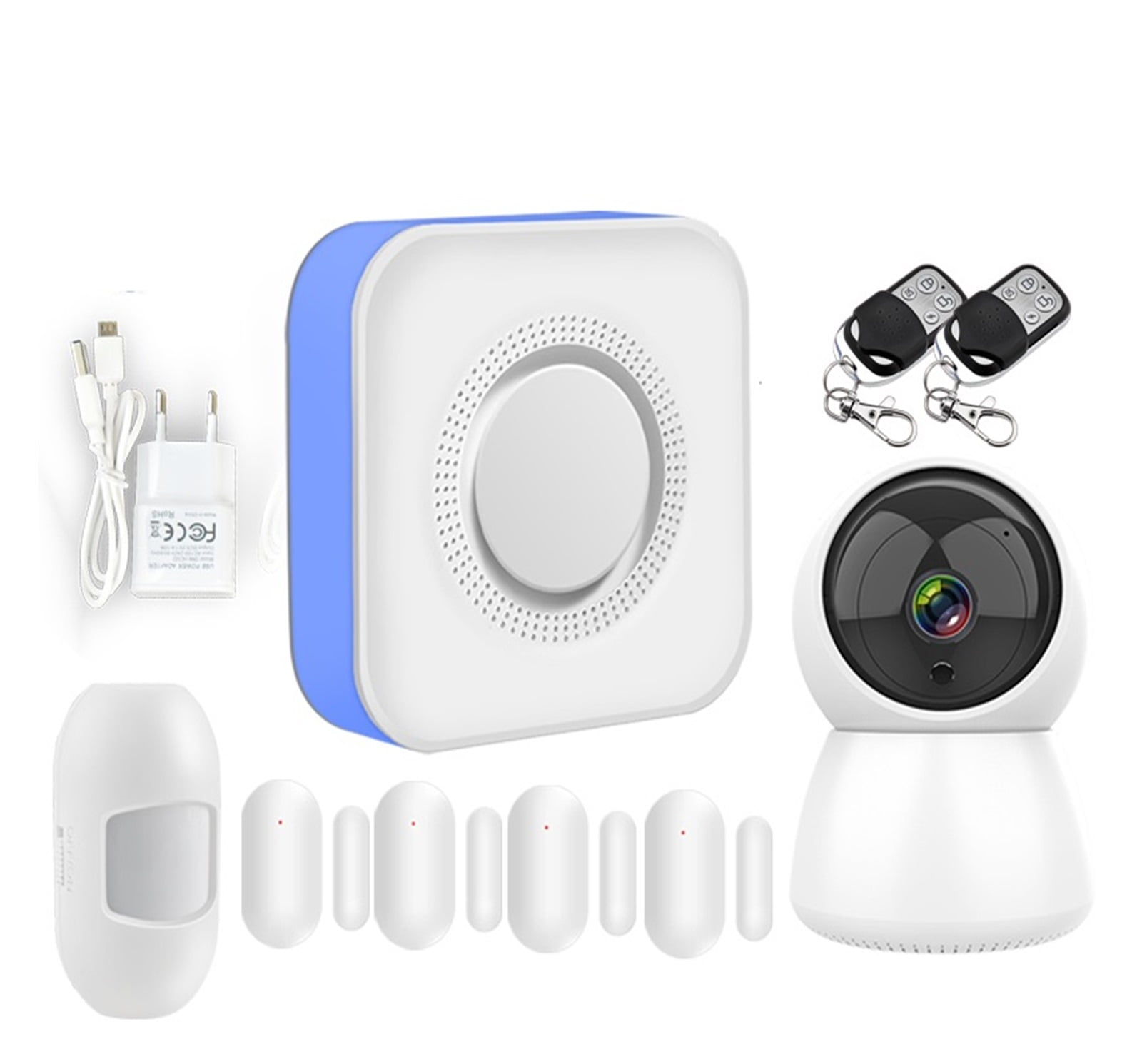 Tuya Wifi Home Security Alarm System Compatible With Tuyasmart Smart ...