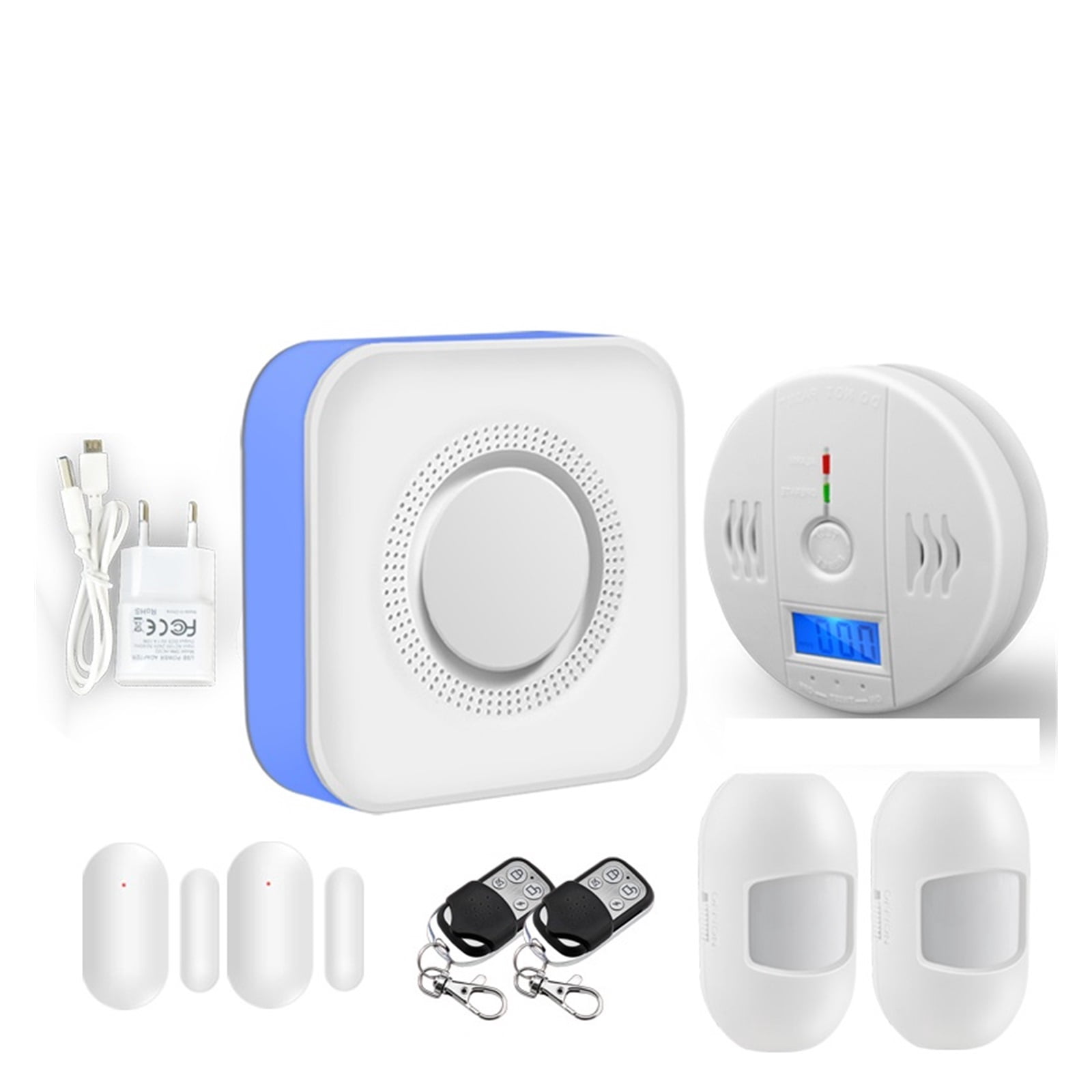 Tuya Wifi Home Security Alarm System Compatible With Tuyasmart Smart ...