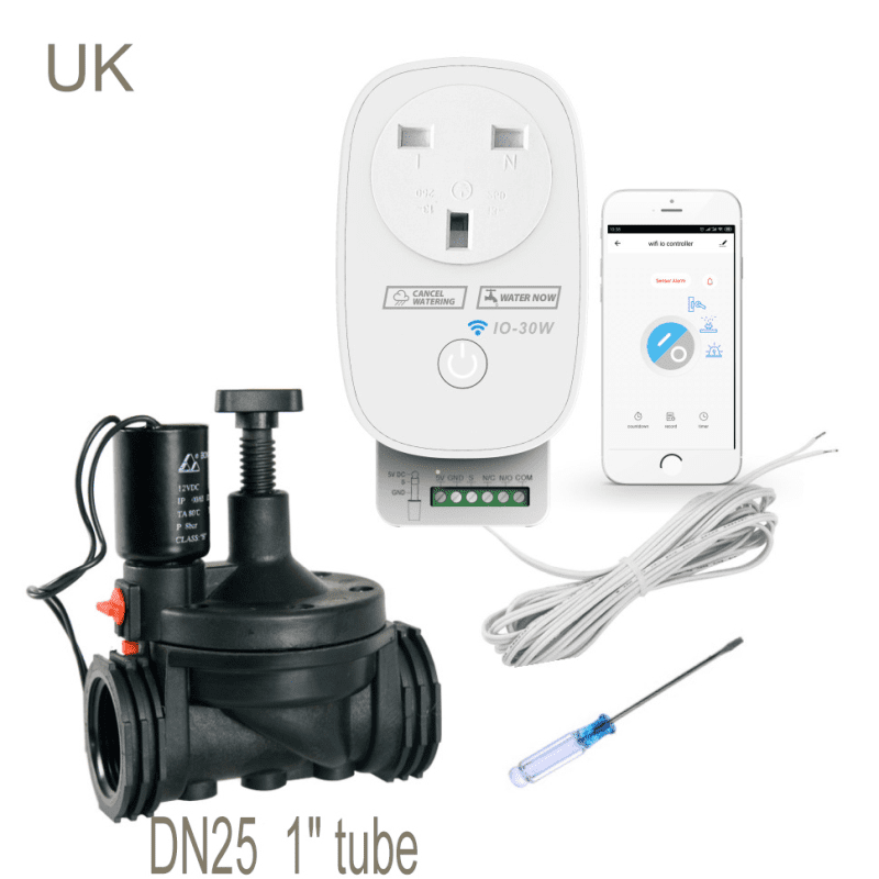 Tuya Wifi Irrigation System Plant Automatic Timer Home Garden Watering ...