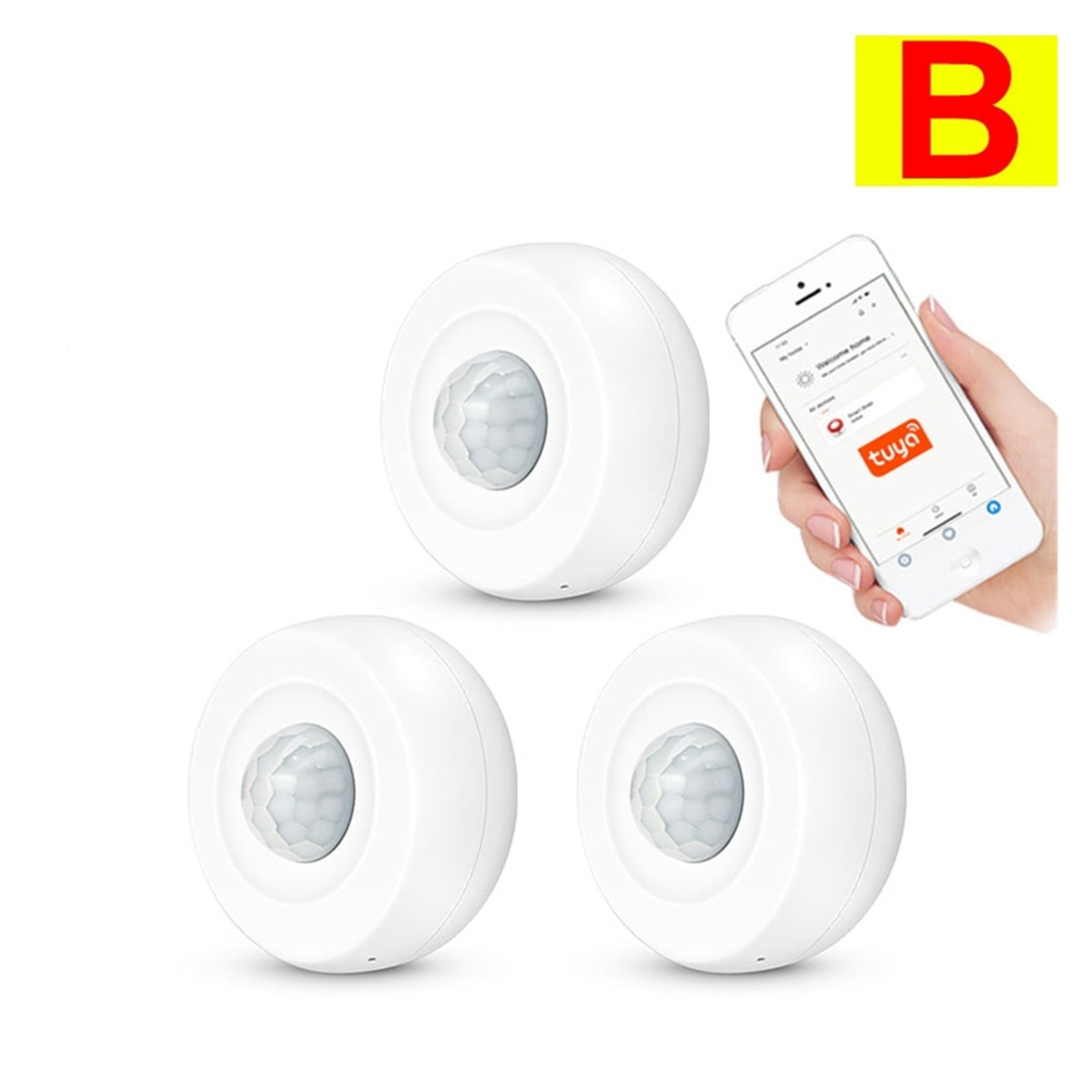 Tuya Wifi Motion Sensor Ceiling Infrared Detector PIR Human Body ...