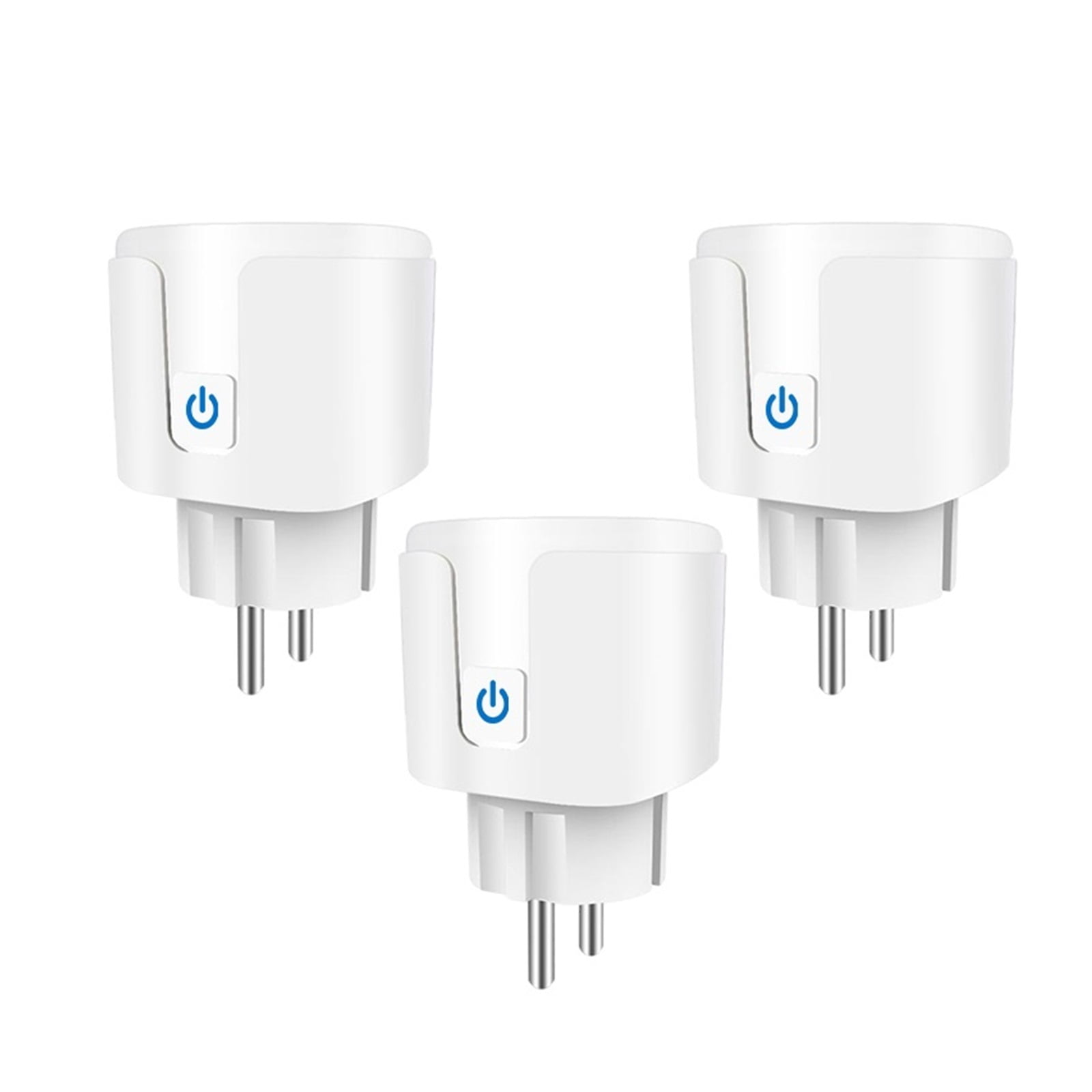 Tuya Wifi Smart Socket 16A Voice Remote Timer Smart Home Via Smart Life Real-time Power ...