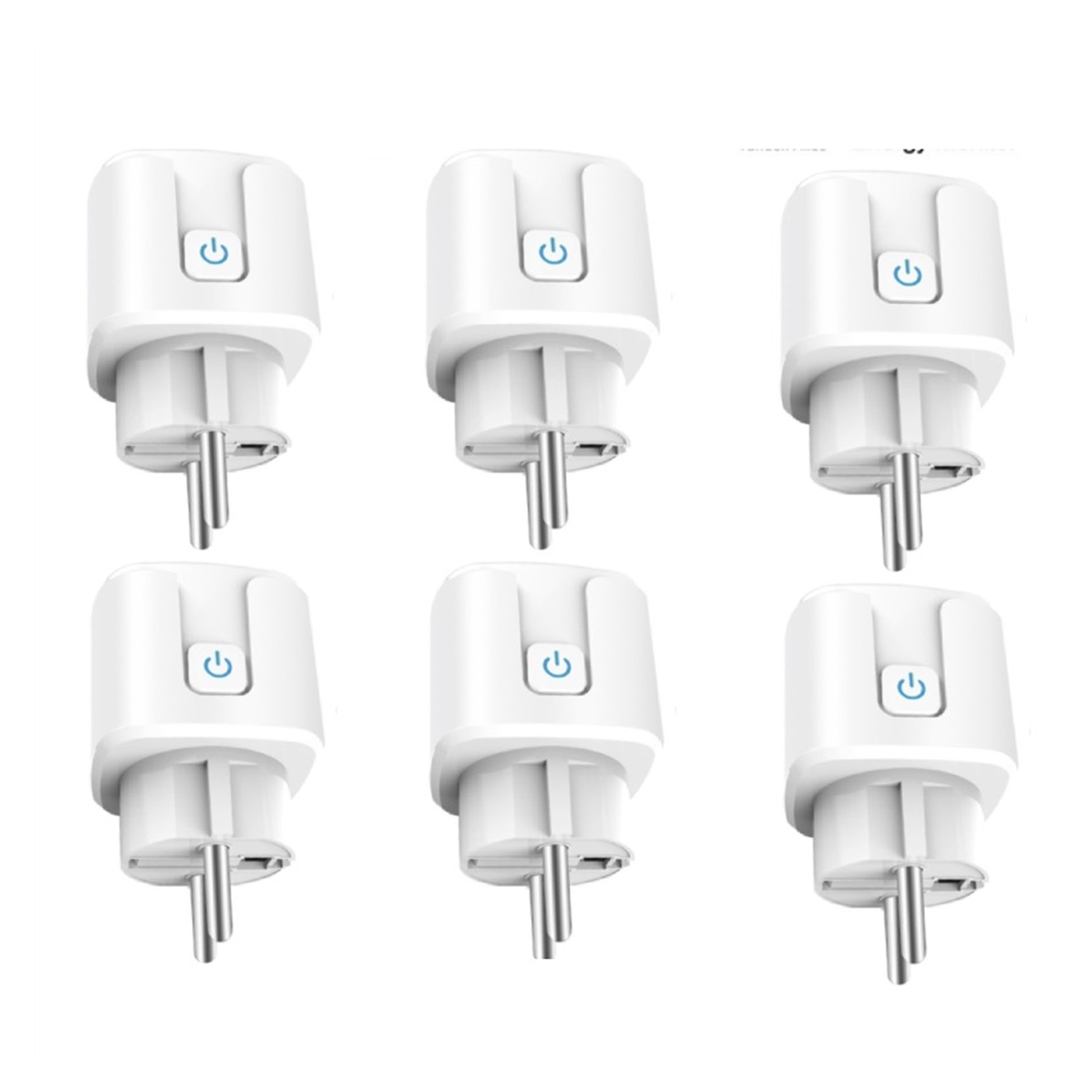 Tuya Wifi Smart Socket 20A Real-time Power Monitor Outlet Timer Smart ...