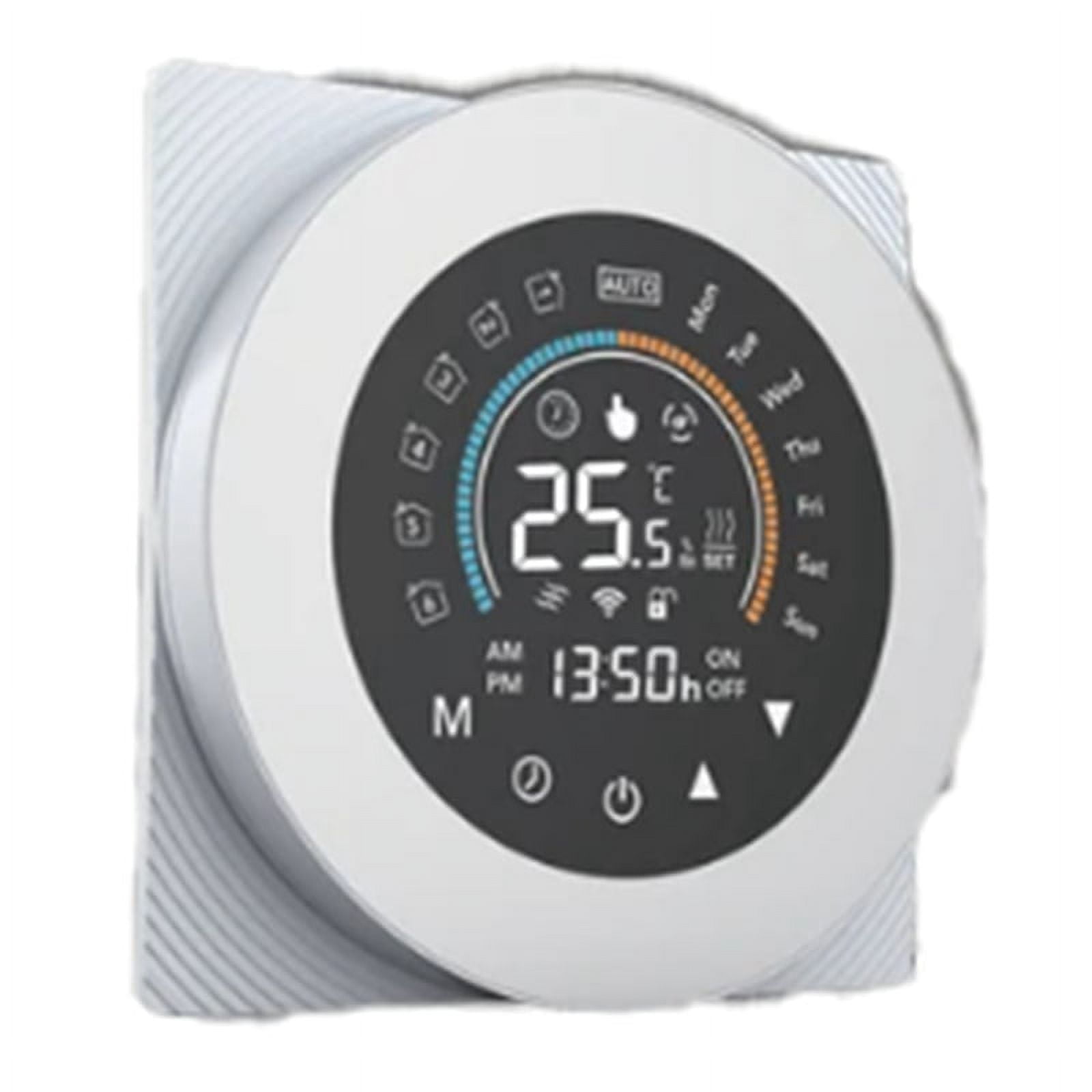 Tuya Wifi Thermostat LCD Digital Touch Temperature Control for White ...