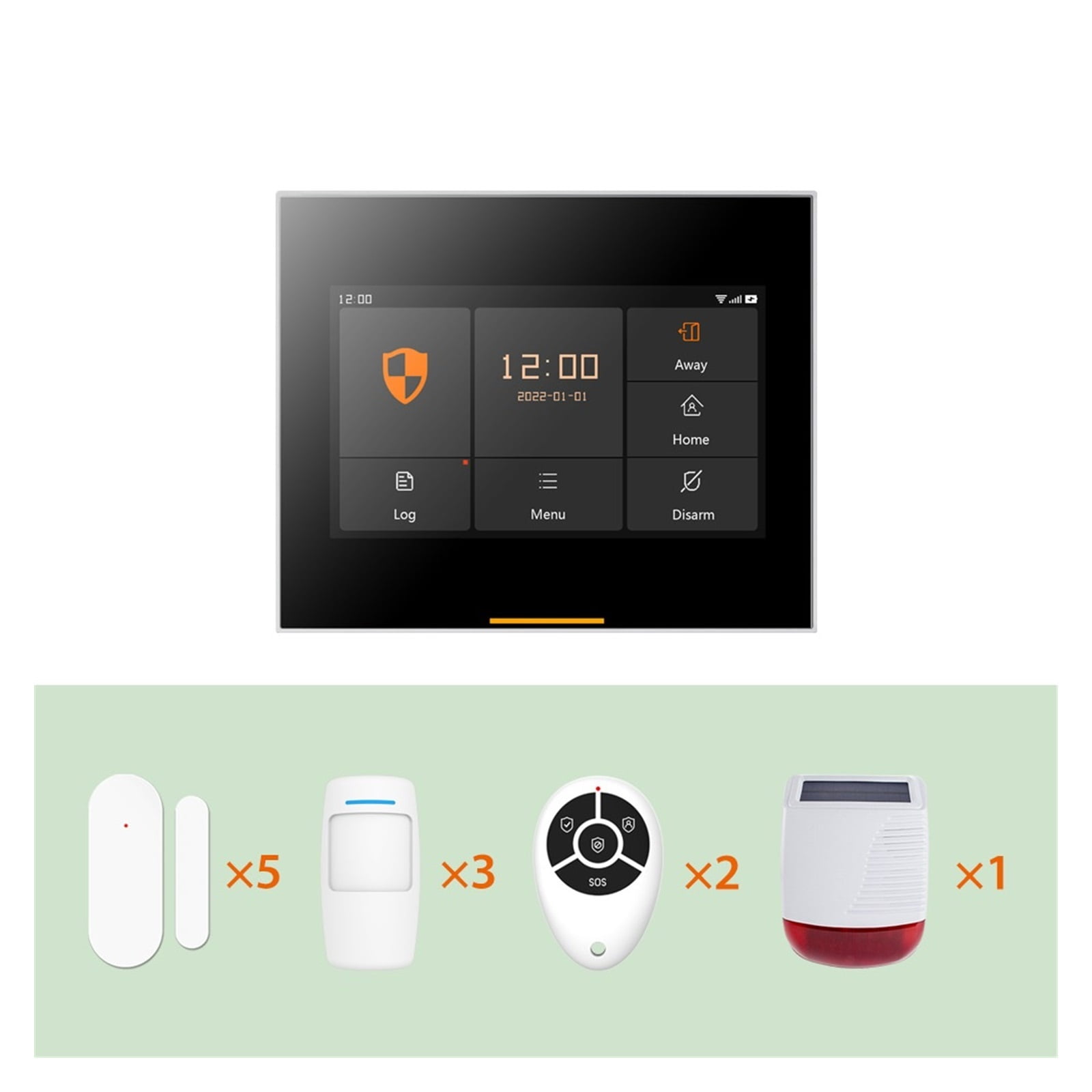 Tuya Wireless Home Security Alarm System With Motion Sensor Support ...