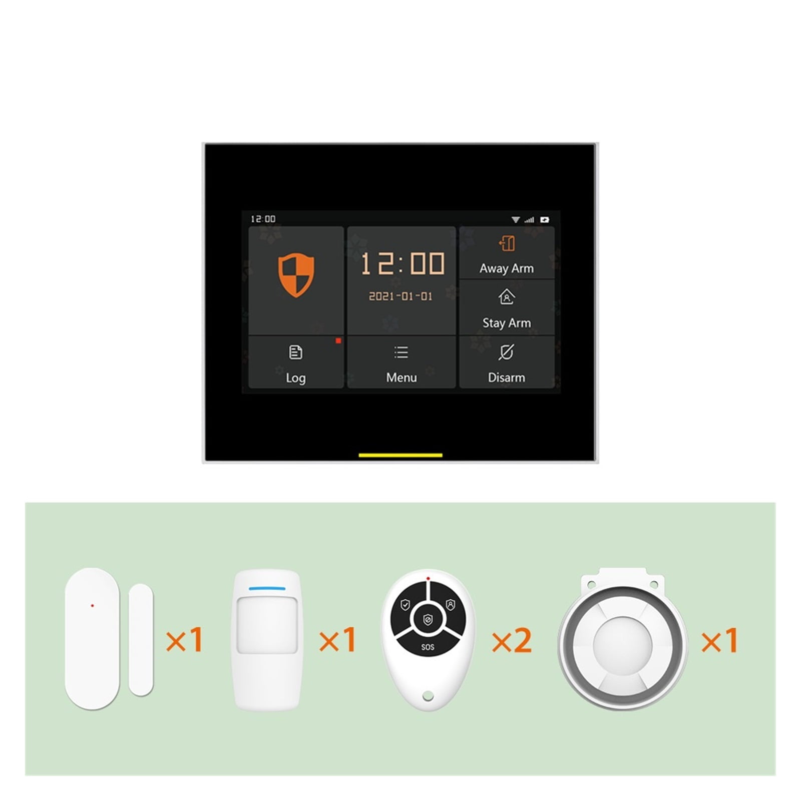 Tuya Wireless Home Security Alarm System With Motion Sensor Support ...