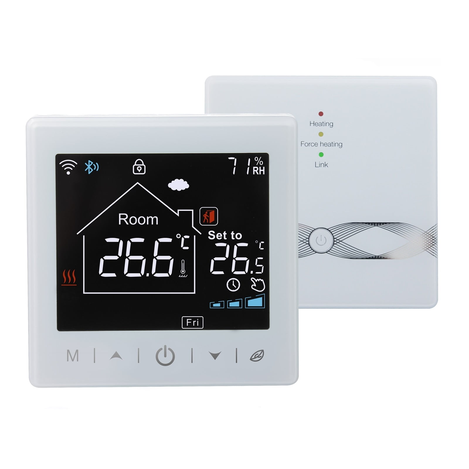 Tuya Wireless Wifi Thermostat For Gas Boiler/ Floor Heating Temperature ...