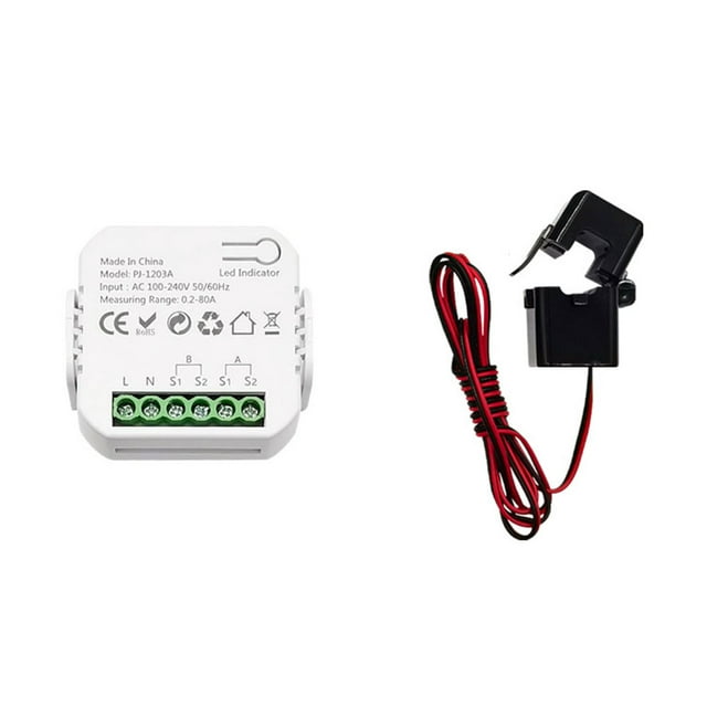 Tuya ZigBee Energy Switch Multifunction Power Voltage Current Meter ...