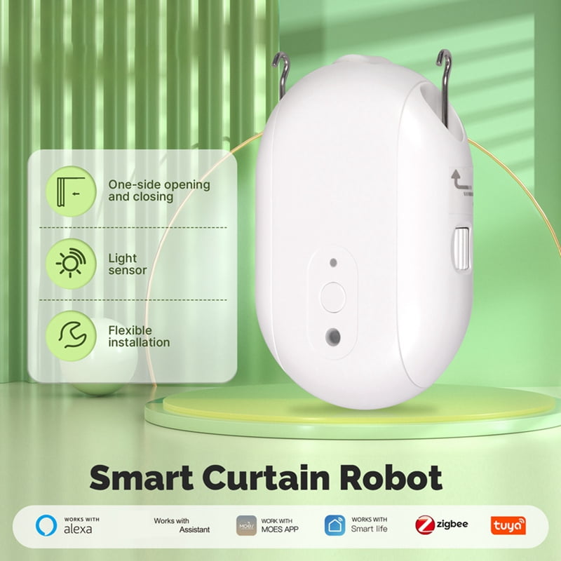 Tuya ZigBee Smart Electric Curtain Robot Timing Auto Opener Closer ...