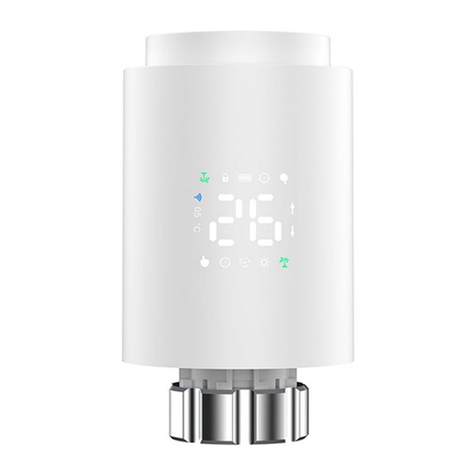 HOT Tuya ZigBee Smart Radiator Actuator TRV Programmable Thermostatic ...