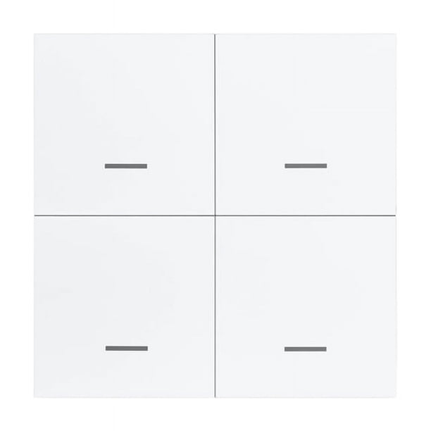 Tuya ZigBee Smart Scene Switch 4 Gang Smart Switch 12 Scene Switch Push ...