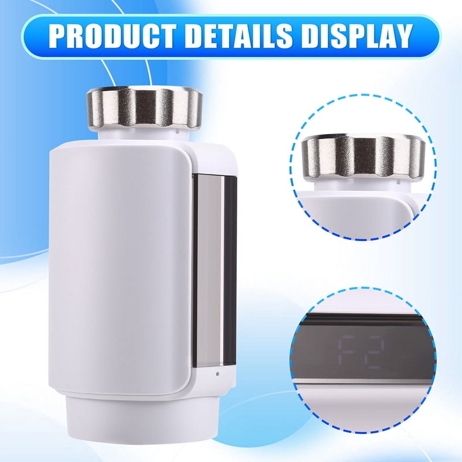 Tuya ZigBee Smart Thermostatic Radiator Valve Automatic Wifi ...