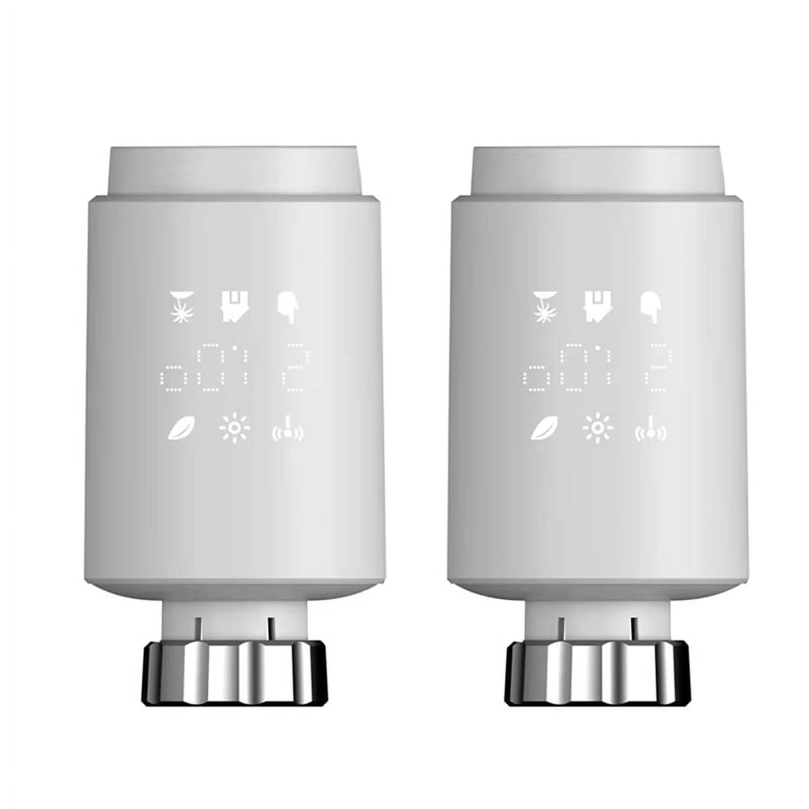 Tuya ZigBee Thermostatic Radiator Valve Smart TRV Thermostat Radiator Programmable Temperature ...