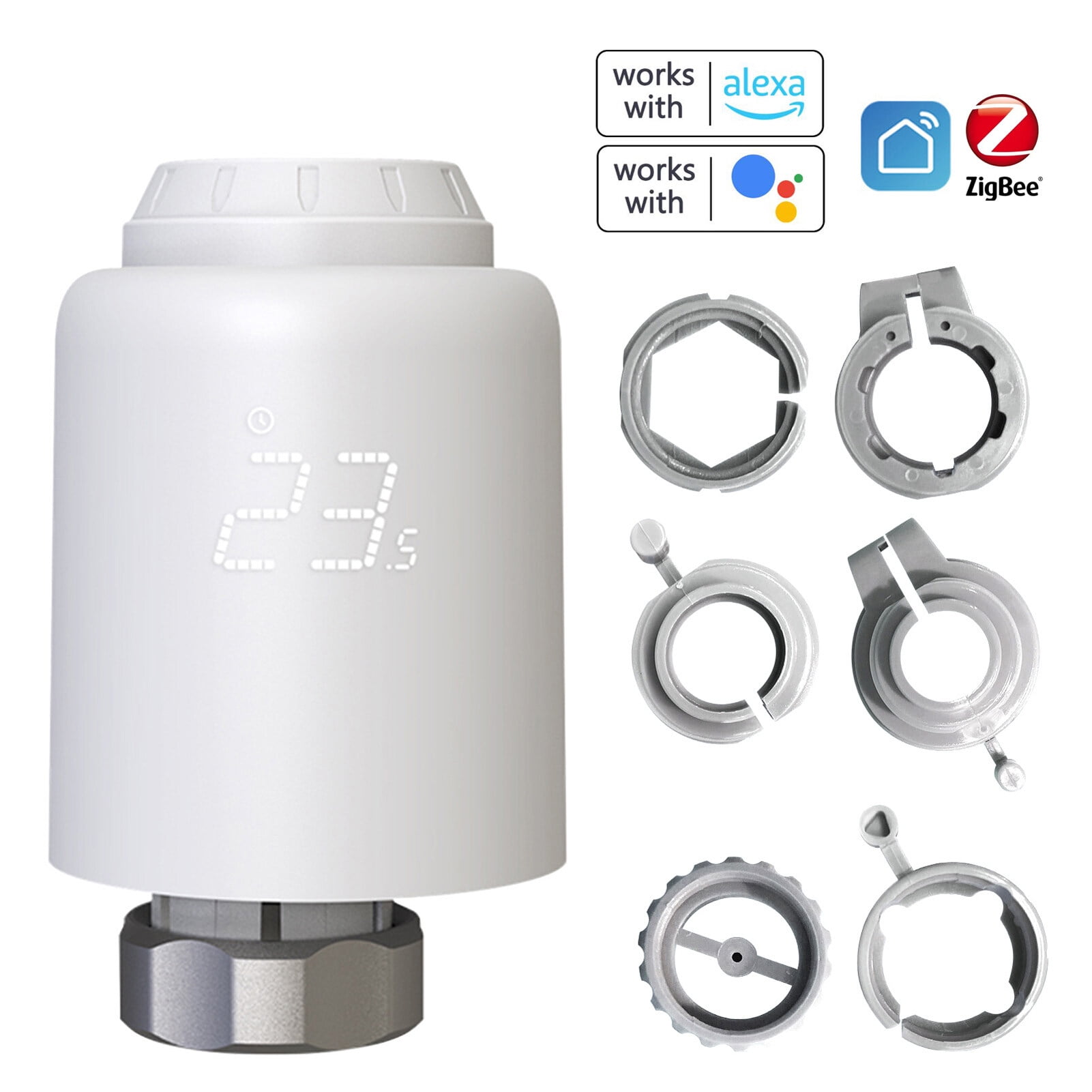 Tuya Zigbee Thermostatic Radiator Valves Intelligent Wireless ...