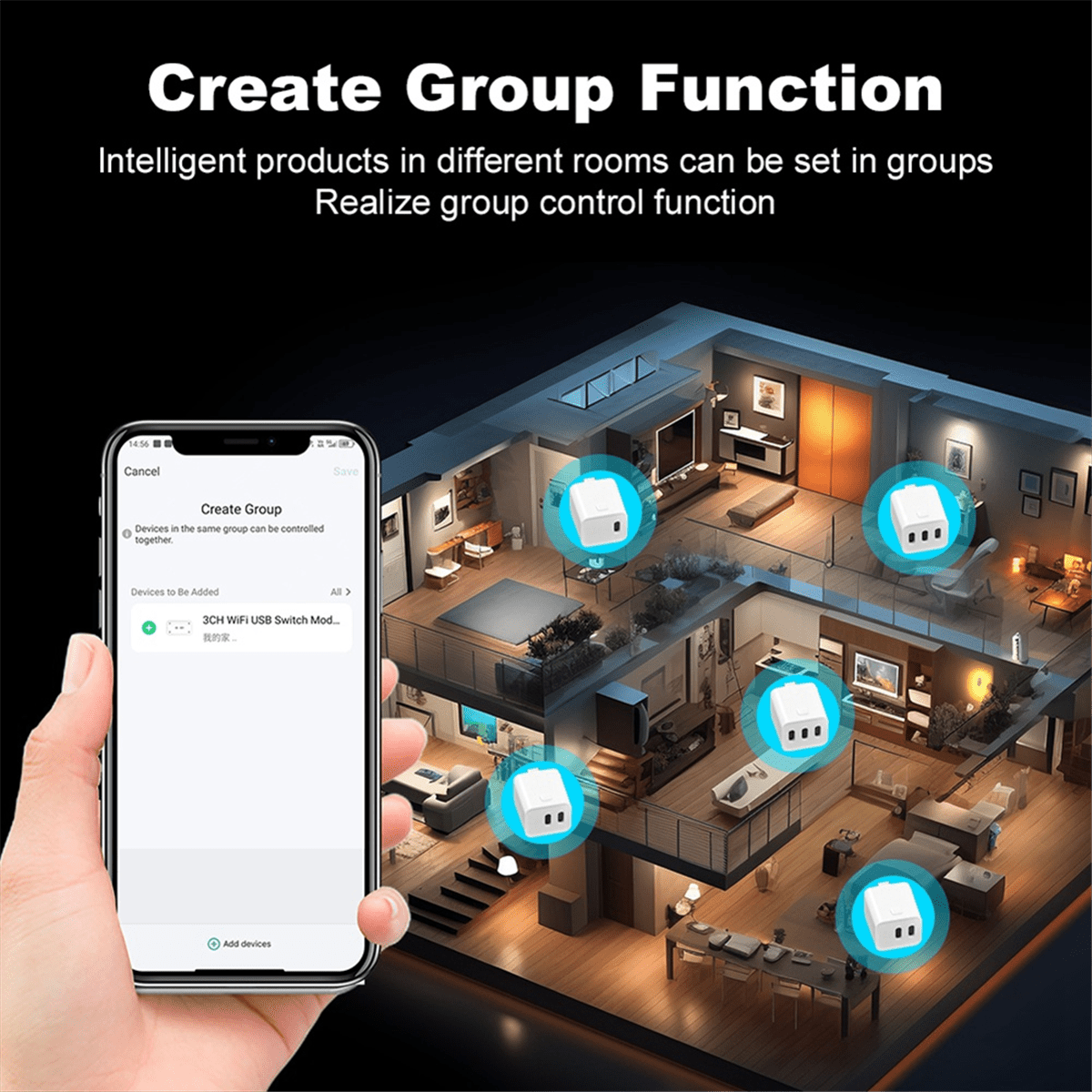 Tuya Zigbee Type-C Smart Adaptor Plug 3 Gang Mini USB-C Power Adaptor ...